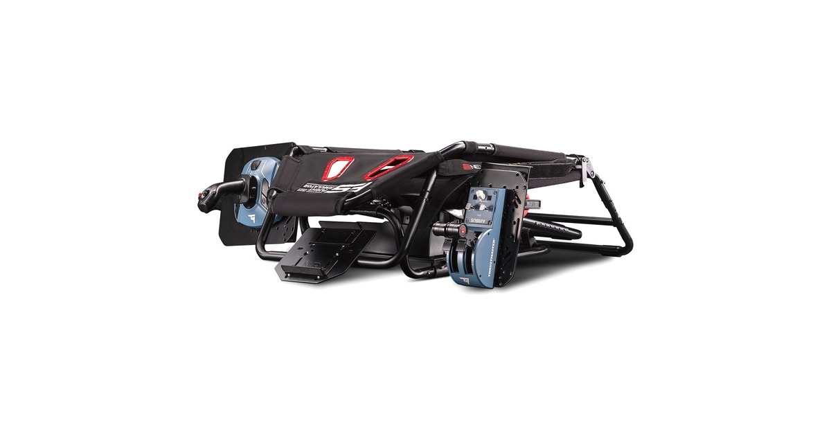 Next Level Racing Flight Simulator Lite Foldable, Sim Rig Noir
