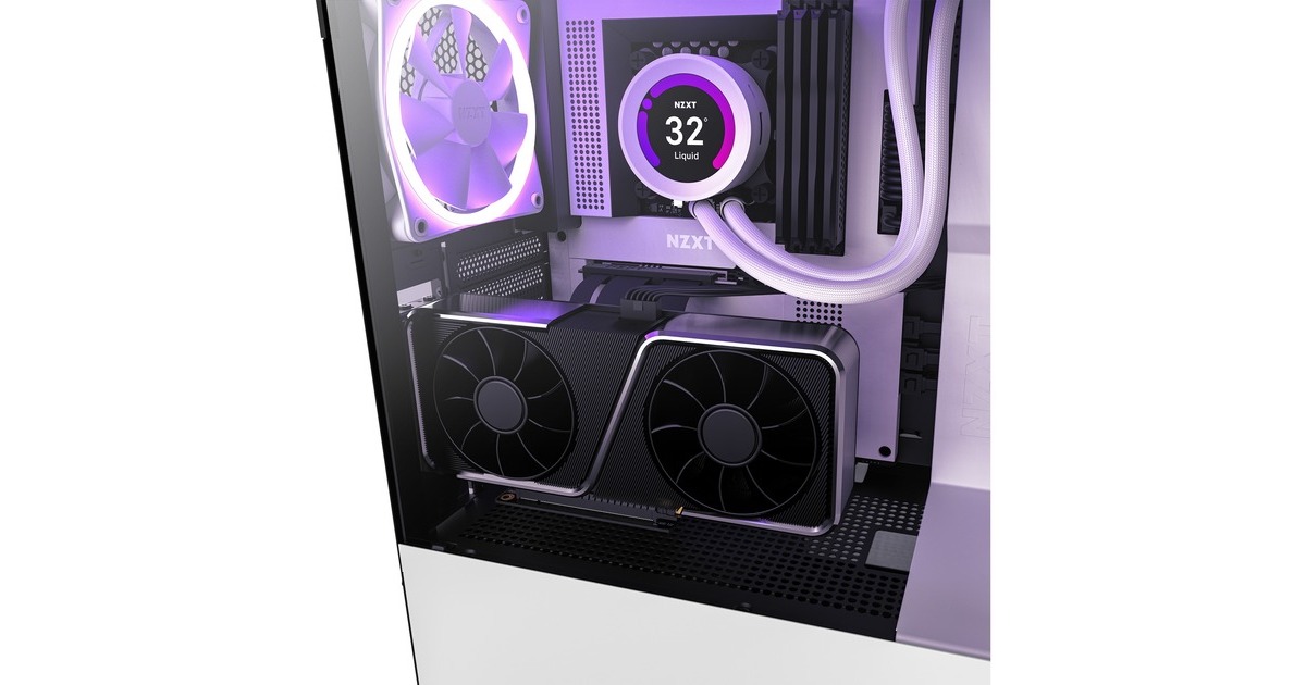 NZXT PCIe 4.0 x16 Riser Cable, Câble d'extension Noir, 0,2 mètres