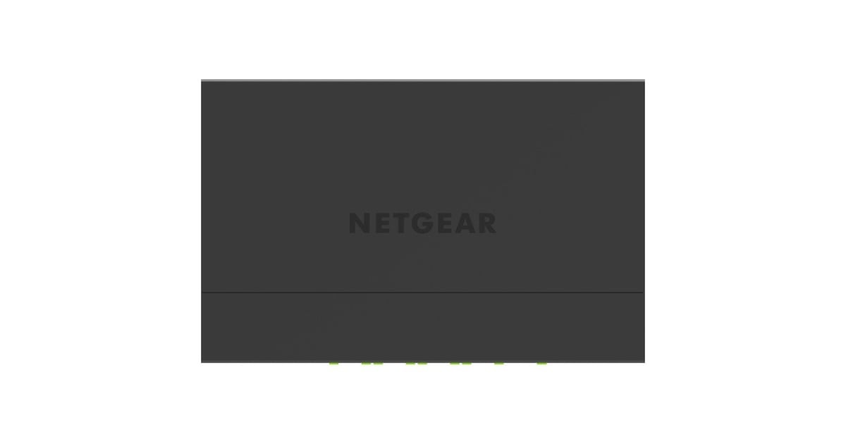 Netgear 5-Port PoE+ Gigabit Ethernet SOHO Unmanaged Switch (GS305P) Noir