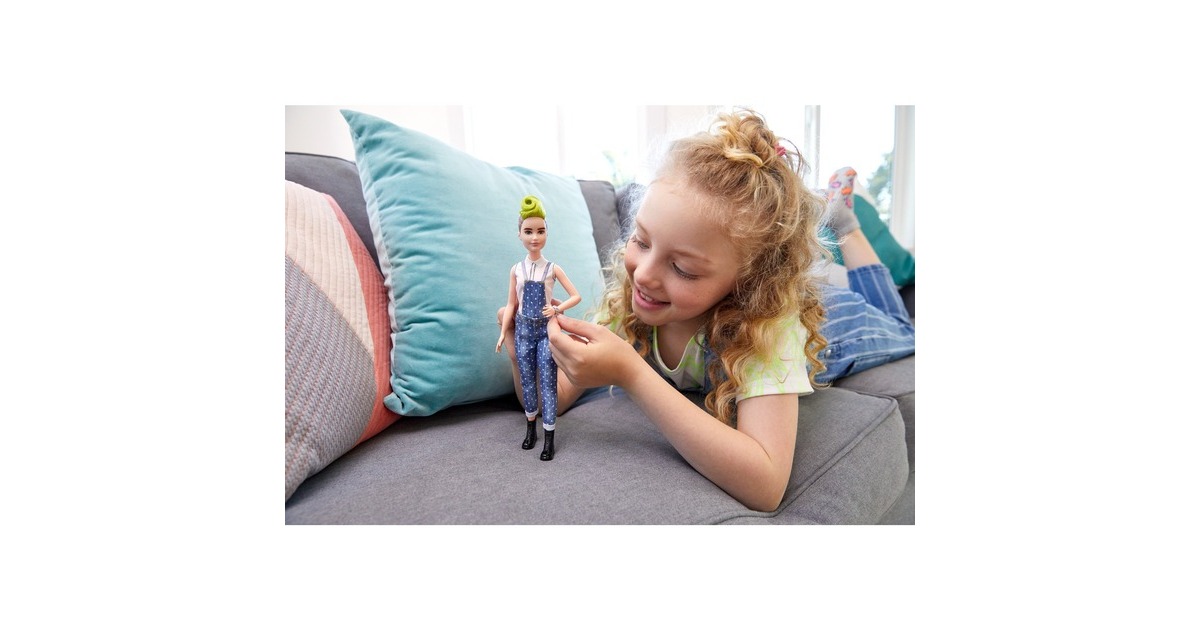 Barbie Barbie Fashionistas Pop 124 - Mohawk, Poupée