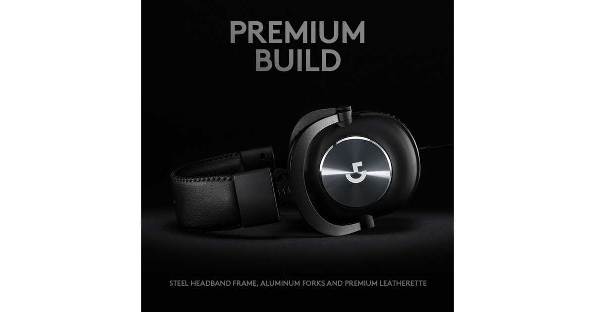 Logitech gaming G PRO X casque gaming over-ear Noir, PC, PlayStation 4 ...
