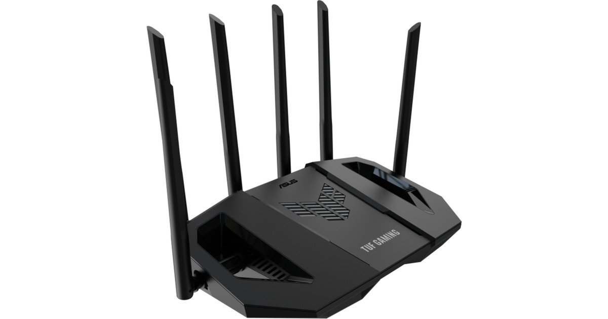 ASUS TUF-BE6500, Routeur Noir, AiMesh