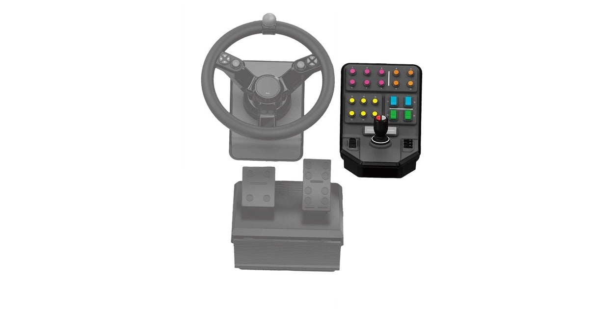Logitech gaming Saitek Farming Simulator Side Panel, Tableau de bord ...