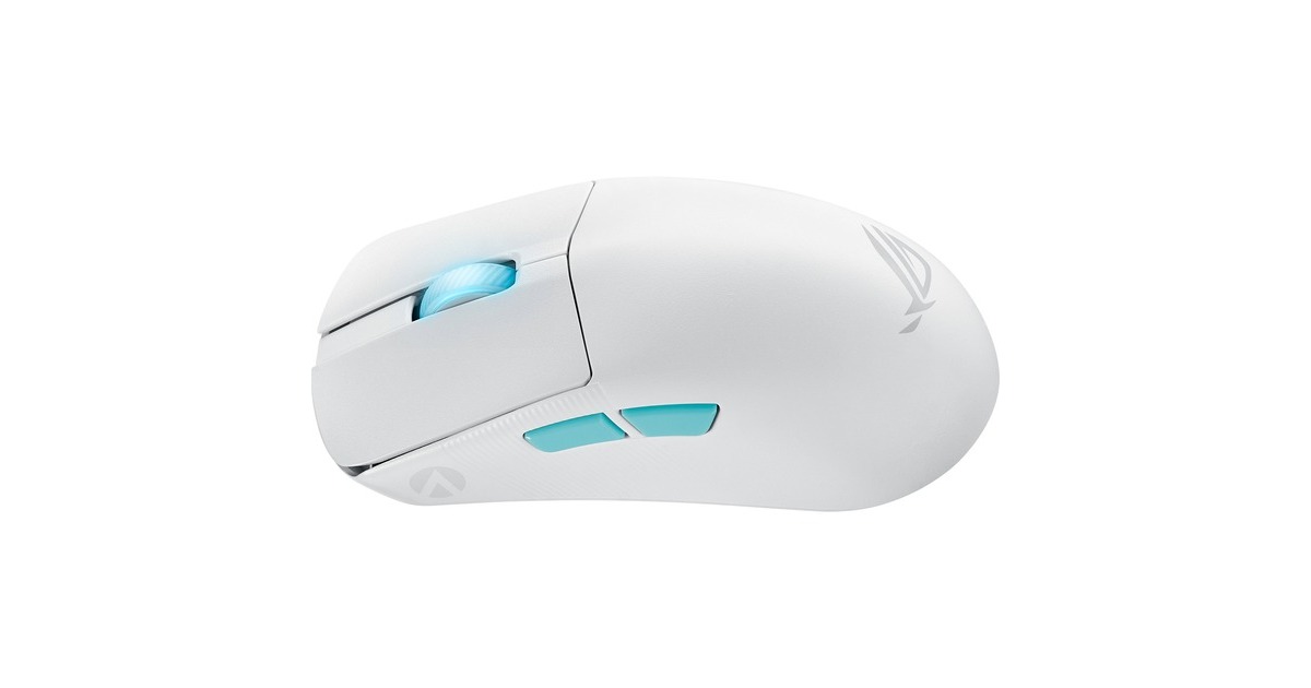ASUS ROG Harpe Ace Aim Lab Edition, Souris gaming Blanc, 100 - 36 000 dpi, USB 2.0, 2,4 GHz ...
