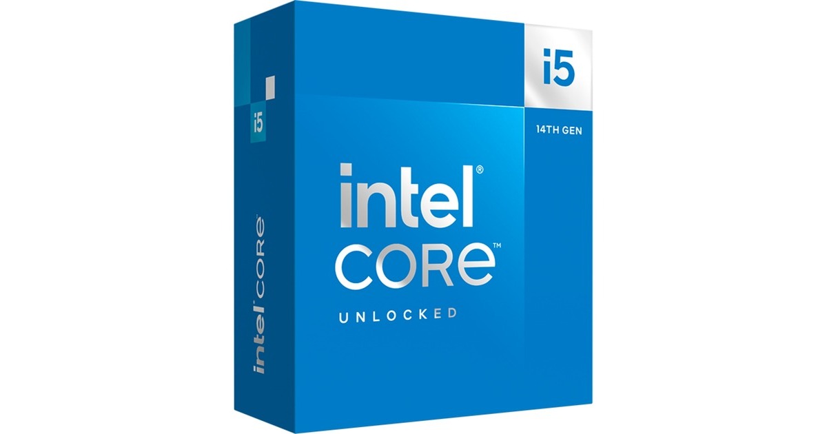 Intel® Core i5-14600K, 3,5 GHz (5,3 GHz Turbo Boost) socket 1700 ...