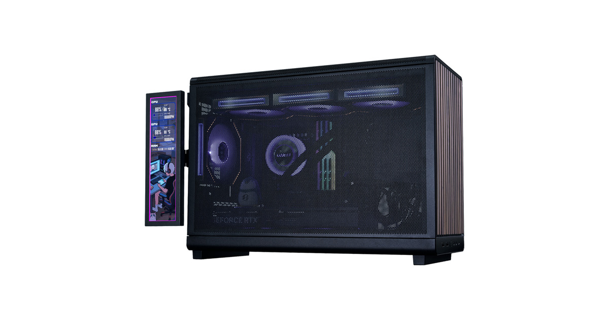 Lian Li 8.8" Universal Screen Moniteur Noir