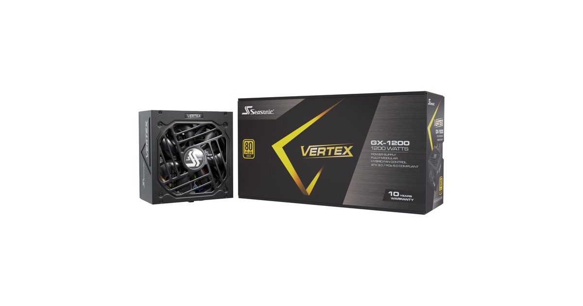 Seasonic VERTEX GX-1200 1200W alimentation Noir