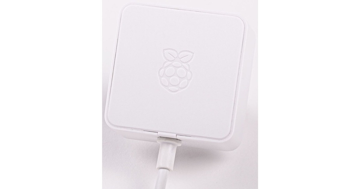 Raspberry Pi Foundation Pi 4 Modèle B Bloc Dalimentation Blanc En Vrac