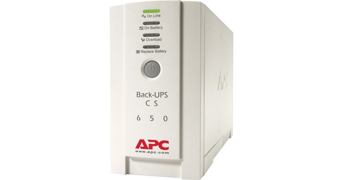 APC Alimentation de secours Back-UPS 650VA Beige, 4x sortie C13, USB ...