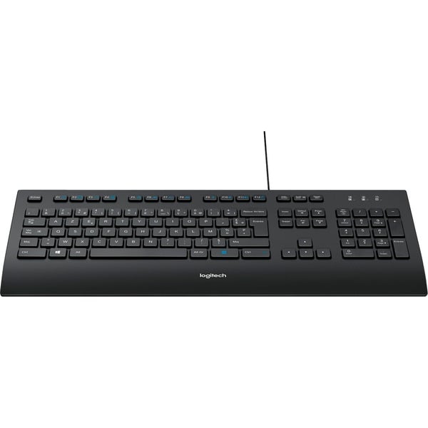 Logitech Comfort Keyboard K280e, clavier Noir, Layout l’UE (QWERTY ...